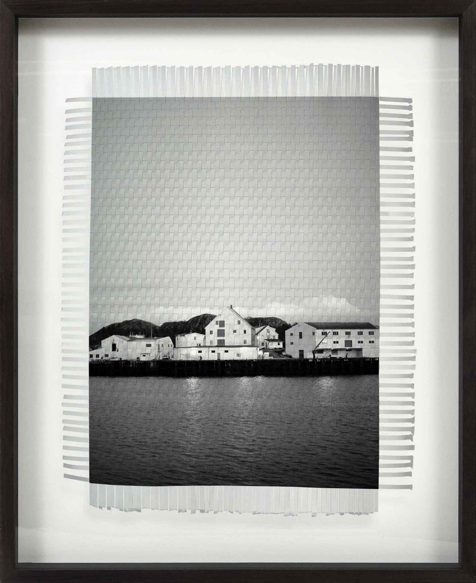 NORWAY FISHING VILLAGE - HAND WOVEN PHOTOGRAPH – The Studio at Fernando ...